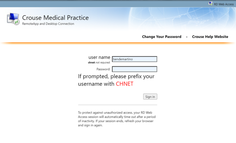 Connecting to LabNet – CMP – Crouse Health Portal Info